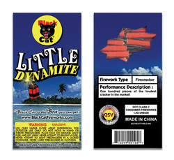 Little Dynamite 1.5" (Water Cracker, 100 pieces) – Champny's Fireworks